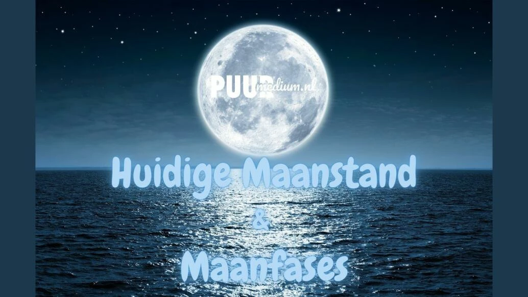 Maankalender huidige maanstand en maanfases - Puur Medium